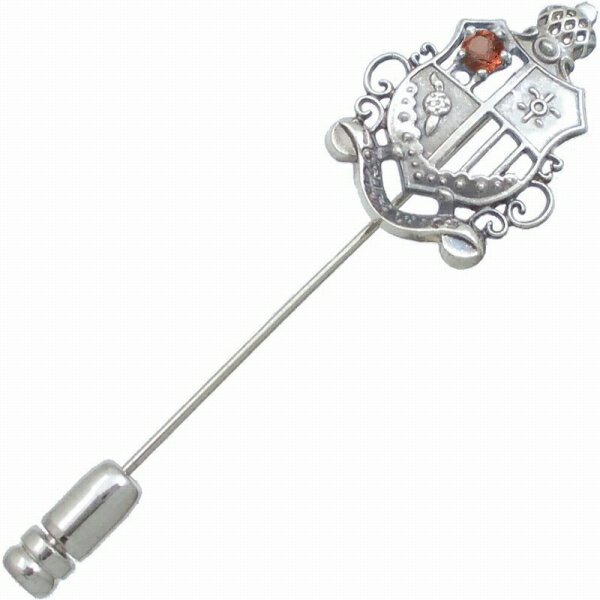 ■ノンブランド 【 ピンバッチ ラペルピン 】 └【タイプ】 シルバー925 紋章 メッセージ ワッペン emblem ロゴ ヨーロッパ 父の日 入学 卒業 就職 ギフト 誕生石 ガーネット 還暦 アメシスト アクアマリン ダイヤモンド エ...