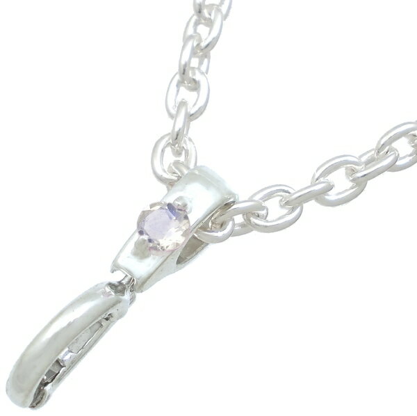 ■ノンブランド 【 ペンダント ネックレス 】 └【タイプ】 シルバー925 ギフト リングクリッカー アジャスター 誕生石 ガーネット アメシスト アクアマリン ダイヤモンド エメラルド ムーンストーン ルビー サファイア ペリドット ト...