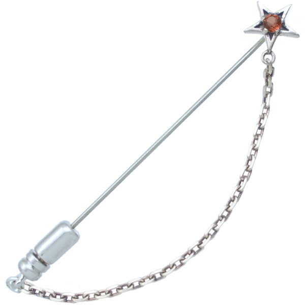 ■ノンブランド 【 ピンバッチ ラペルピン 】 └【タイプ】 シルバー925 星 スター 父の日 入学 卒業 就職 ギフト 誕生石 ガーネット 還暦 アメシスト アクアマリン ダイヤモンド エメラルド ムーンストーン ルビー サファイア ペ...