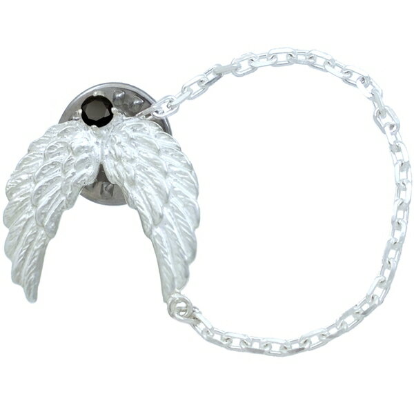 ■ノンブランド 【 ピンバッチ ラペルピン 】 └【タイプ】 タイタック キュービック CZ キュービックジルコニア フェザー 羽 ウイング シルバー925 父の日 入学 卒業 就職 ギフト 誕生石 幸運 財運 厄除け 繁栄 守り神 プレゼ...