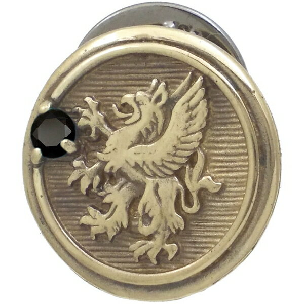 ■ノンブランド 【 ピンバッチ ラペルピン 】 └【タイプ】 タイタック キュービック CZ キュービックジルコニア グリフィン グライフ グリュプス 鷲獅子 紋章 七つの大罪 縁起 シルバー925 父の日 入学 卒業 就職 ギフト 誕生石...