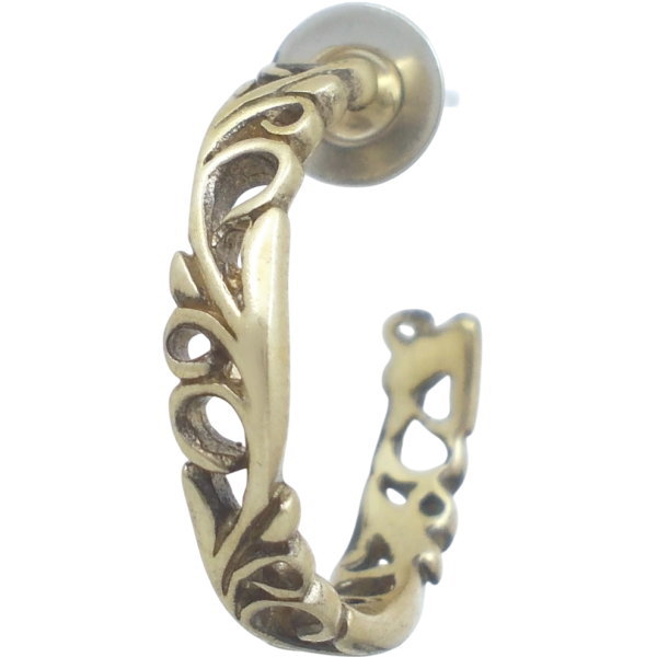 ■ノンブランド 【 イヤリング ピアス 】 └【タイプ】シルバー925、アラベスク 唐草 縁起 バレンタイン、ギフト、プレゼント、守り神【素材:シルバー】 ［要確認］メーカー取寄せ時2-4日/メーカー欠品時の納期約2週間(在庫、詳細納期は要...