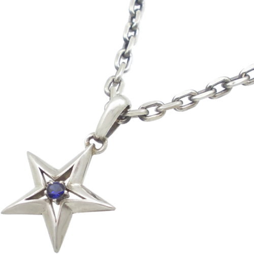 ■ノンブランド 【 ペンダント ネックレス 】 └【タイプ】 星 スター シルバー925 ギフト スター星 誕生石 ガーネット アメシスト アクアマリン ダイヤモンド エメラルド ムーンストーン ルビー サファイア 喜寿 ペリドット トルマ...