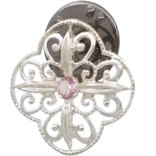 ■ノンブランド 【 ピンバッチ ラペルピン 】 └【タイプ】 タイタック クロス十字架 シルバー925 父の日 入学 卒業 就職 ギフト 誕生石 ガーネット アメシスト アクアマリン ダイヤモンド エメラルド ムーンストーン ルビー サファ...