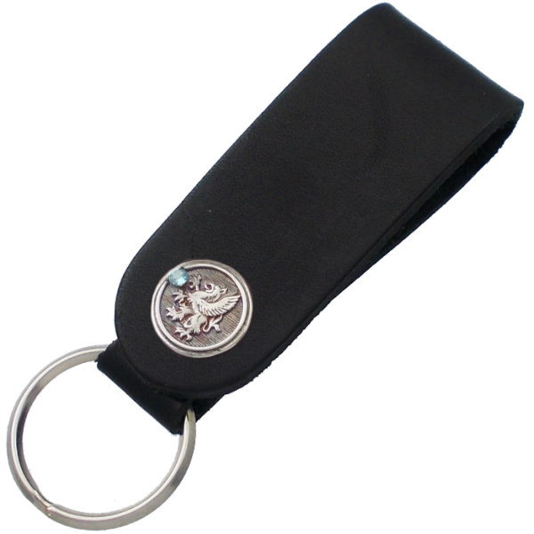 ■ノンブランド 【 キーホルダー、キーチェーン 】 └【タイプ】 シルバー925 革 本革 サドルレザー グリフィン グライフ グリュプス 鷲獅子 紋章 七つの大罪 父の日 入学 卒業 就職 ギフト 誕生石 ガーネット アメシスト アクアマ...