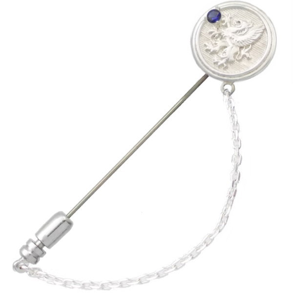 ■ノンブランド 【 ピンバッチ ラペルピン 】 └【タイプ】 シルバー925 グリフィン グライフ グリュプス 鷲獅子 紋章 七つの大罪 父の日 入学 卒業 就職 ギフト 誕生石 ガーネット アメシスト アクアマリン ダイヤモンド エメラル...