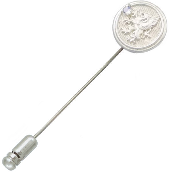 ■ノンブランド 【 ピンバッチ ラペルピン 】 └【タイプ】 シルバー925 グリフィン グライフ グリュプス 鷲獅子 紋章 七つの大罪 父の日 入学 卒業 就職 ギフト 誕生石 ガーネット アメシスト アクアマリン ダイヤモンド エメラル...