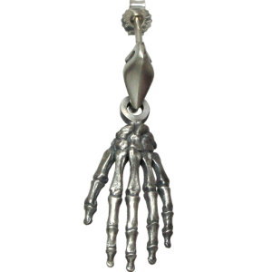 ■sou designs/ソウデザインズ【イヤリング、ピアス】 └【タイプ】シルバー925、真鍮使用、スカル骸骨ドクロ、スタッズ、クロスボーン、チェーン、ギフト【素材:シルバー】 ［要確認］納期、原則受注生産につき納期約3-4週間(在庫、詳...