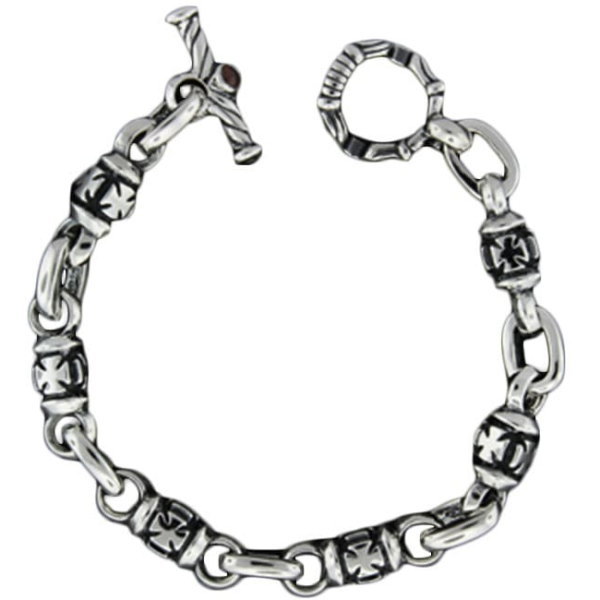 ■TRAVIS WALKER/トラヴィスワーカー【ブレスレット、バングル】 └【タイプ】シルバー925 ゴシック、スカル骸骨ドクロ、龍ドラゴン竜、クロス十字架、幸運【素材:シルバー】 ［要確認］在庫確認約1週間、米国オーダー納期約3ヶ月、国...