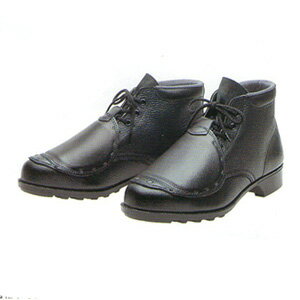 【甲プロ付安全靴】足の甲を切り傷、打撲、衝撃から守る安全靴。甲のプロテクターが鋼製先芯までかかり、落下物の衝撃を吸収し、足への衝撃を和らげます。