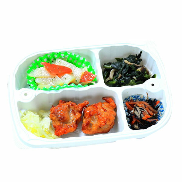 温めるだけで美味しくお召し上がりいただける便利な冷凍弁当です。たんぱく質と塩分を調整していますが、美味しさにこだわり妥協せずにつくりました。揚げたての美味しさを追求したジューシーな唐揚げです。 ※ごはんは含まれていません。 ■メニュー■ ・...