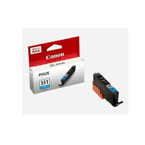 メーカー名:キヤノン Canon 型番:BCI-351C JAN:4960999905211 内容:インクタンク シアン 対応機種:PIXUS MG7530F, PIXUS MG7530, PIXUS MG7130, PIXUS MG673...