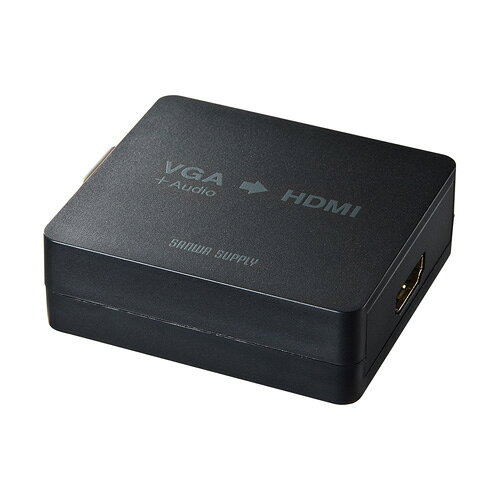 ミニD-sub(HD)15pinアナログ信号(VGA)をHDMI信号に変換できるコンバーター●ミニD-sub(HD)15pinアナログ信号(VGA)をHDMI信号に変換するコンバーターです。 ●ミニD-sub(HD)15pinアナログVGA...