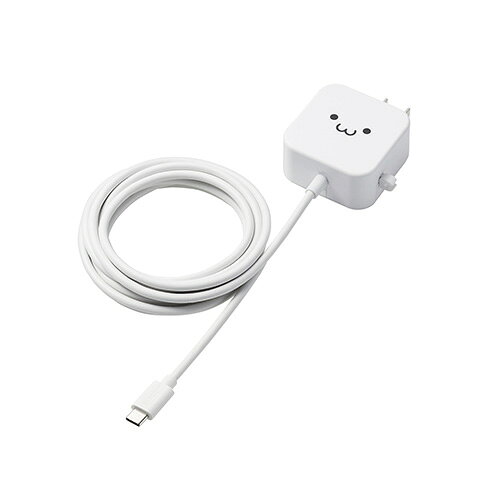 家庭用コンセントからスマートフォンやタブレットなどのUSB Type-C(USB-C)コネクタ搭載機器を充電できるAC充電器です。家庭用コンセントからスマートフォンやタブレットなどのUSB Type-C(USB-C)コネクタ搭載機器を充電で...