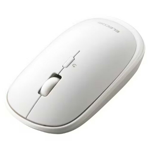 メーカー名：エレコム ELECOM 型式：M-TM10BBWH JAN：4549550177658 本体サイズ(幅×高さ×奥行)：55.5x28.0x103.8mm 重量：約66g ※電池含む サイズ分類：Mサイズ ボタン数：4個 ※ホイー...