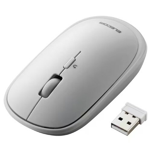 メーカー：エレコム 型番：M-TM10DBGY JAN：4549550177689 ■商品説明■ ●厚さ28mmの薄型設計でカバンに入れて持ち運びしやすく、質感にこだわったソフトレザー製の専用収納ポーチが付属しています。 ●クリック時のカチ...