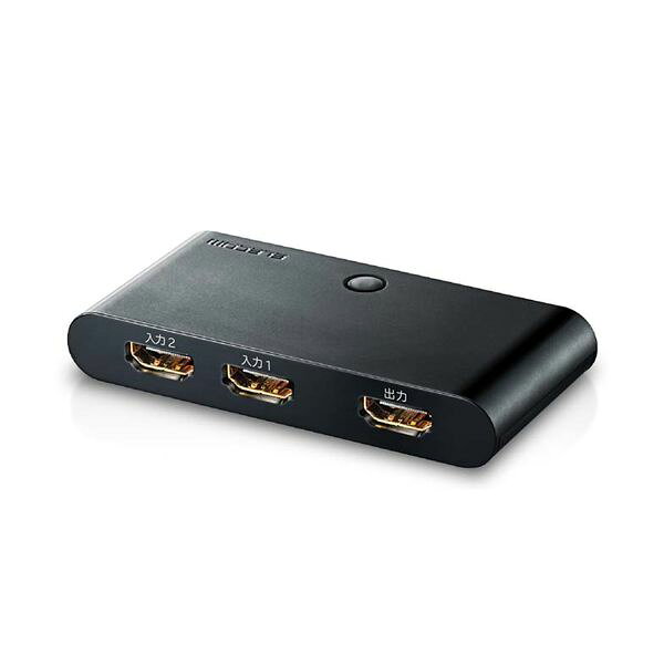 メーカー：エレコムJAN：4953103400306型番：DH-SW21BK■商品説明■●テレビのHDMI入力端子が不足していても、ケーブルの差し替えをせずにHDMI機器を利用可能です●テレビ周りに設置しても邪魔にならないコンパクトサイズで...