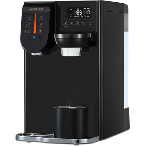良質なお水を手軽に お水を飲むだけではなく、コーヒーやお茶も【一台多役の高機能】浄水型ウォーターサーバーでいつでも安心安全で美味しいお水をお楽しみいただけます。ステンレスフィルター、活性炭+PP綿とROカートリッジによる四層ろ過システムで水...
