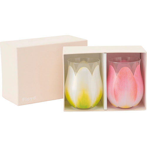 チューリップグラスペア 可愛く咲いたチューリップグラス。ネックを絞り、飲み口が開いたチューリップの形状は、香りを凝縮させ、味わいを感じるように計算された理想的なグラスです。 花々の香りを楽しむように、様々なドリンクで香りと味わいをお楽しみく...