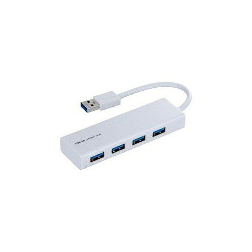 スリムボディ&超高速でデータ転送できるUSB3.04ポートUSBハブ。 ●AC電源不要のバスパワータイプ。ポータブルHDDにも電源不要で使えます。 ●最大転送速度5Gbpsの超高速データ転送が可能。 ●ケーブル一体型でコンパクト&スリム。 ...