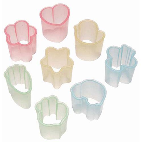 お弁当抜き型セット 8個入 お弁当抜き型セット 8個入 ひこうき : 38×37×37mm かぶ : 37×35×37mm はな : 37×37×37mm ハート : 32×36×37mm ひよこ : 35×37×37mm くるま : 35...