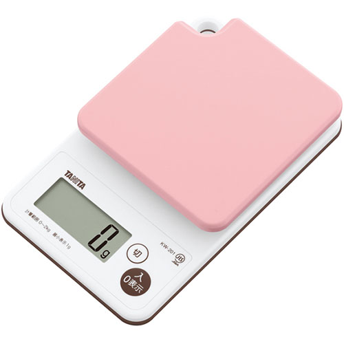 洗えるデジタルクッキングスケール2kg ピンク 普段使いに役立つ機能が満載 ○オートパワーオフ機能(約6分) ○0表示機能(追加計量機能) ○サッと掛けられる、収納に便利なフック穴付 ○滑りにくいシリコーンゴム 脚計量範囲 : 0 〜 20...