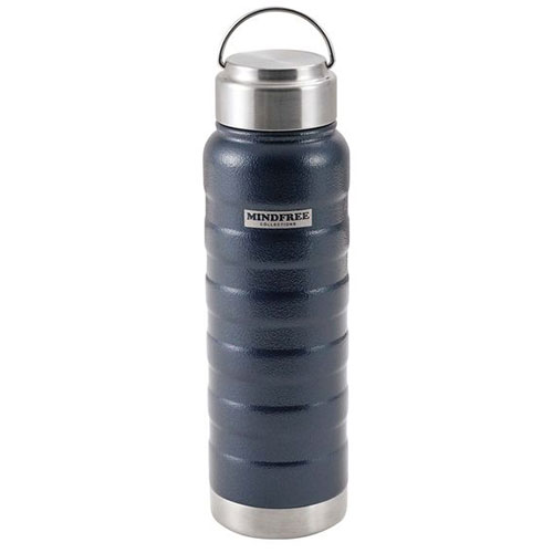 MINDFREE マインドフリー ステンレスボトル 700ml ネイビーMINDFREE マインドフリー ステンレスボトル 700ml ネイビー