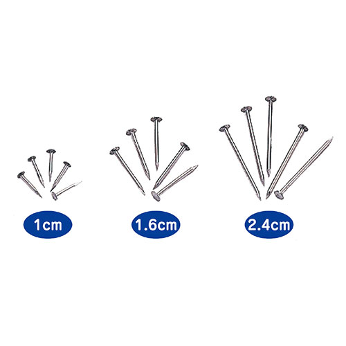 【20本組×10袋×10セット】 ARTEC 釘10mm ATC45301X10 図工・工作・クラフト・ホビー 商品サイズ(単位mm) : 10mm セット内容 : 20本入10袋 合計200本 重量(g) : 21g 材質 : 鉄 包装サ...