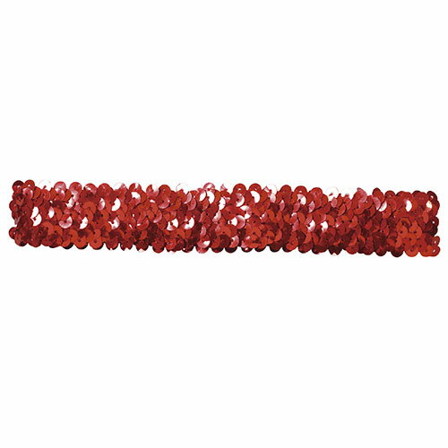 運動会・発表会・イベント スパンコールがキラキラ光るターバン 商品サイズ(単位mm) : 約190×30mm(伸びていない状態) セット内容 : 全3色 重量(g) : 6g 材質 : PVC、ポリエステル 生産国 : 中国
