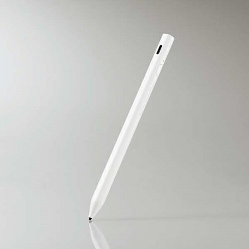 メーカー：エレコムJAN：4549550251815型番：P-TPACST03WH■商品説明■●充電コネクターは、USB Type-C(USB-C)です。●ペン先が1.5mmと極細なので、指先でのタッチや非電池式のタッチペンでの操作に比べて...