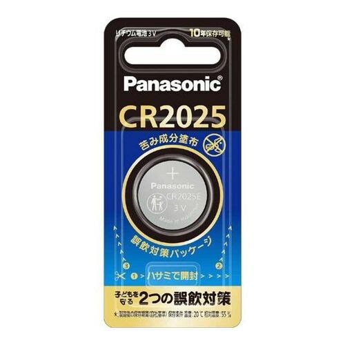 メーカー：パナソニックJAN：4550719040355型番：CR-2025E/1P■商品説明■●電池本体に“苦み成分”を塗布。●ハサミで開封“誤飲対策パッケージ“。●10年保存可能■仕様■・寸法:約直径20.0×2.5mm ・質量:約2....