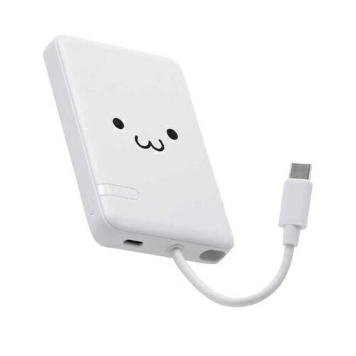 メーカー：エレコムJAN：4549550374668型番：DE-C62-5000WF■商品説明■●本体にケーブルが付属した、ケーブル一体型のモバイルバッテリーです。●ポーチや小さなバッグにも収まるコンパクトサイズ。ケーブルをわざわざ持ち運ぶ...