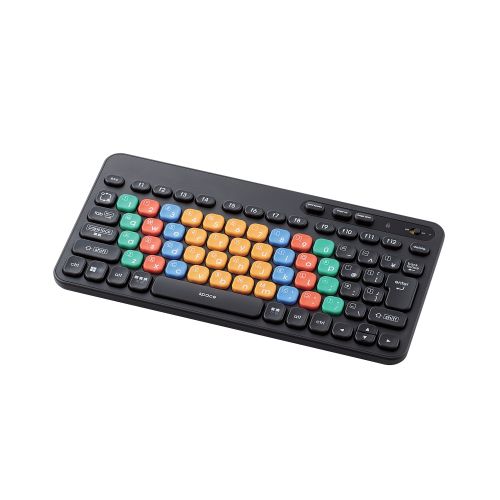 はじめてのキーボード　KEY PALETTO(BT)■正しいキー入力が楽しく覚えられる、パソコン学習用キーボード“KEY PALETTO(キーパレット)”です。 ■実際に入力される文字と同じ印字デザインで、アルファベットに不慣れな子どもたち...