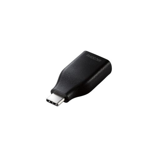 USB Type-C(TM)用HDMI映像変換アダプター■USB Type-C(TM)コネクターを搭載した機器の映像信号を変換し、HDMI入力コネクターを搭載したディスプレイ・テレビ・プロジェクターなどに出力することができる映像変換アダプタ...
