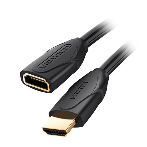 HDMI 延長ケーブル 4K対応 2m ブラックモデル : VAA-B06 カラー : ブラック 解像度 : 4K/30P　 タイプ : HDMI Aオス、HDMI Aメス コネクター : 金メッキ コンダクター : CCS ジャケット　P...