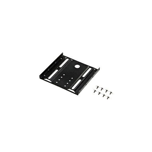 2.5インチハードディスクを3.5ベイに増設可能●1つの3.5インチベイにSSD/HDDを1台取り付けできます。 ●一体型マウンタのため、複数部品を組み合わせる製品に比べて簡単にしっかり固定できます。 ●ベイ固定用ネジ穴はインチで、3.5イ...