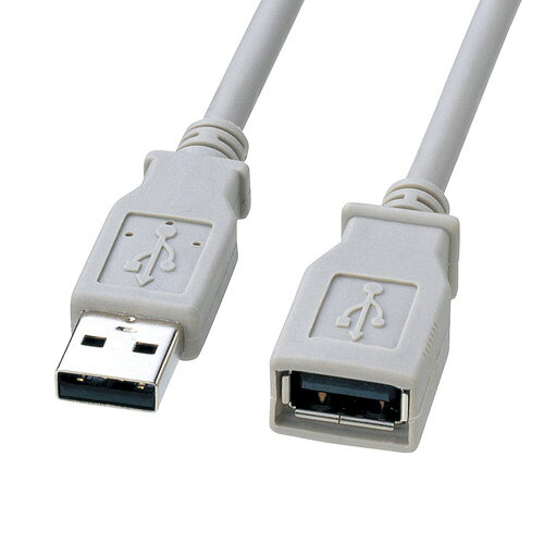 地球にやさしいECO USB延長ケーブル!　3m●USB2.0規格・USB1.1規格準拠のパソコンやUSBハブ、USB機器を接続する時に使用するケーブルを延長するケーブルです。(USB Aコネクタオスを持つ機器やケーブルを延長します)USB...