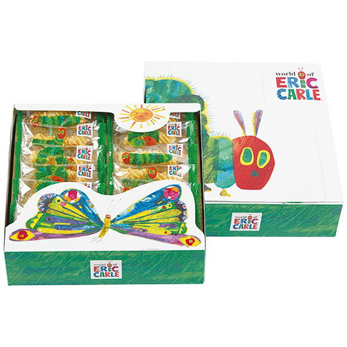 はらぺこあおむしのおやつアソート絵本「はらぺこあおむし」をモチーフにしたひねり揚げのギフトです、パッケージが絵本のページをめくるようです。メーカー型番 : HA-10S 内容物 : ひねり揚げ(個包装)80g 賞味期限 : 製造日より常温約...