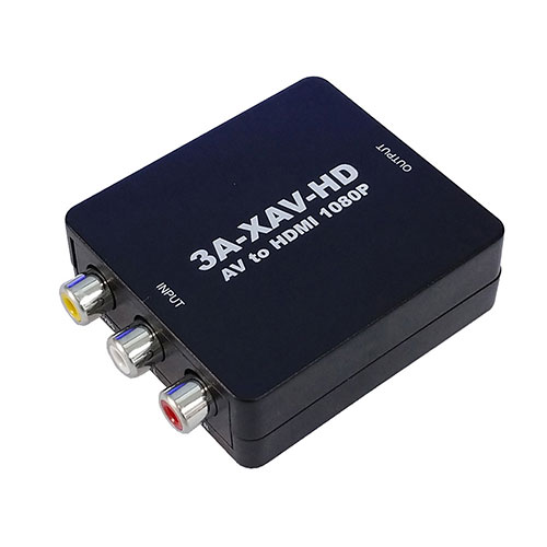 アナログのコンポジットビデオ(音声)信号をデジタルのHDMI信号に変換するコンバーター「レトロコンバーターAV」です。■アナログのコンポジットビデオ(音声)信号をデジタルのHDMI信号に変換するコンバーター「レトロコンバーターAV」です。 ...