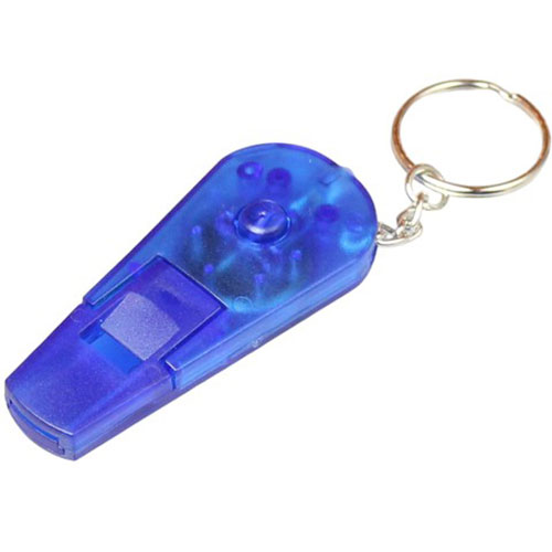 白色LEDキーライトとホイッスルが一体となった、LED付ホイッスルです。■特徴 ・緊急時や災害時に電池切れの心配なく使用できるホイッスルは、100dB/5mと高音量で遠くまで音が届きます。 ・先端には白色LEDを付けましたので、キーライトと...