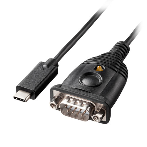 Type-CポートをRS232C(シリアル9ピン)に変換できるUSB Type-C - RS232Cコンバータ。●USB TypeCポートからRS232C(シリアル9pin)に変換することができます。 ●RS-232Cシリアルインターフェー...