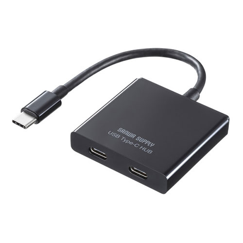Type-Cポートが2個、PD専用ポートが1個付いた薄型USBType-Cハブ。●Type-Cコネクタ搭載で、Type-Cポートを搭載したパソコンなどで使用できます。 ●USB Aポートが2個付で合計3台のUSB機器を接続することができるU...