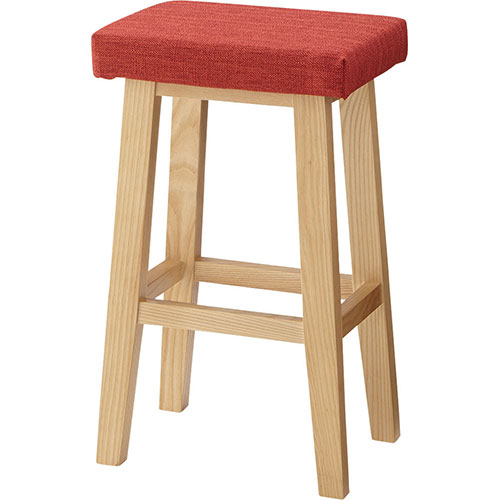 より良いくらしのために。東谷のLIGHT FURNITURE/バンビ ハイスツールサイズ:W36×D26×H60cm 素材:天然木(アッシュ) ウレタン塗装 ポリエステル組立:完成品 静的耐荷重:80kg 原産地:中国