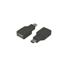 USB A(メス)→miniUSB(オス)