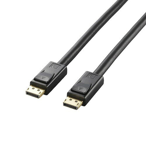 4K映像出力に対応。DisplayPort規格Ver1.2a認証済みのDisplayPort(TM)ケーブル。DisplayPort(TM)端子搭載のパソコンなどと、ディスプレイなどを接続し、映像信号と音声信号を伝送できるDisplayPo...
