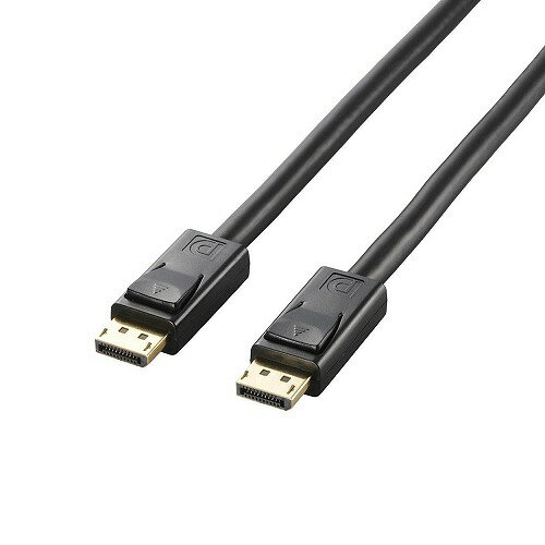 4K映像出力に対応。DisplayPort規格Ver1.2a認証済みのDisplayPort(TM)ケーブル。DisplayPort(TM)端子搭載のパソコンなどと、ディスプレイなどを接続し、映像信号と音声信号を伝送できるDisplayPo...