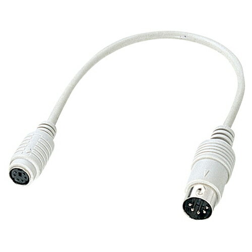 DOS/Vパソコンのキーボードのコネクタを変換するケーブル。　