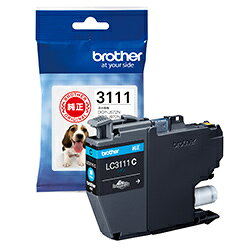 メーカー名:ブラザー brother 型式:LC3111C JAN:4977766775588 カラー：シアン ・インクジェット複合機用のインクカートリッジ LC3111Cです。 ・対応機種：MFC-J738DN/DWN、 MFC-J998...