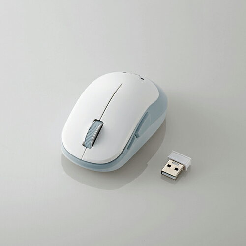 メーカー名:エレコム ELECOM 型式:M-DY13DBWH JAN:4953103372610 サイズ(マウス本体)：約幅61.5×奥行き100.0×高さ38.0mm サイズ分類：Mサイズ サイズ（レシーバ）：幅15.0mm×奥行18....