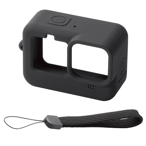 弾力性のあるシリコンでGoPro HERO9 Blackをキズから守る、GoPro HERO9 Black用シリコンケースbr /■弾力性のあるシリコンでアクションカメラを傷や汚れ、衝撃から守るGoPro HERO9 Black用シリコンケ...